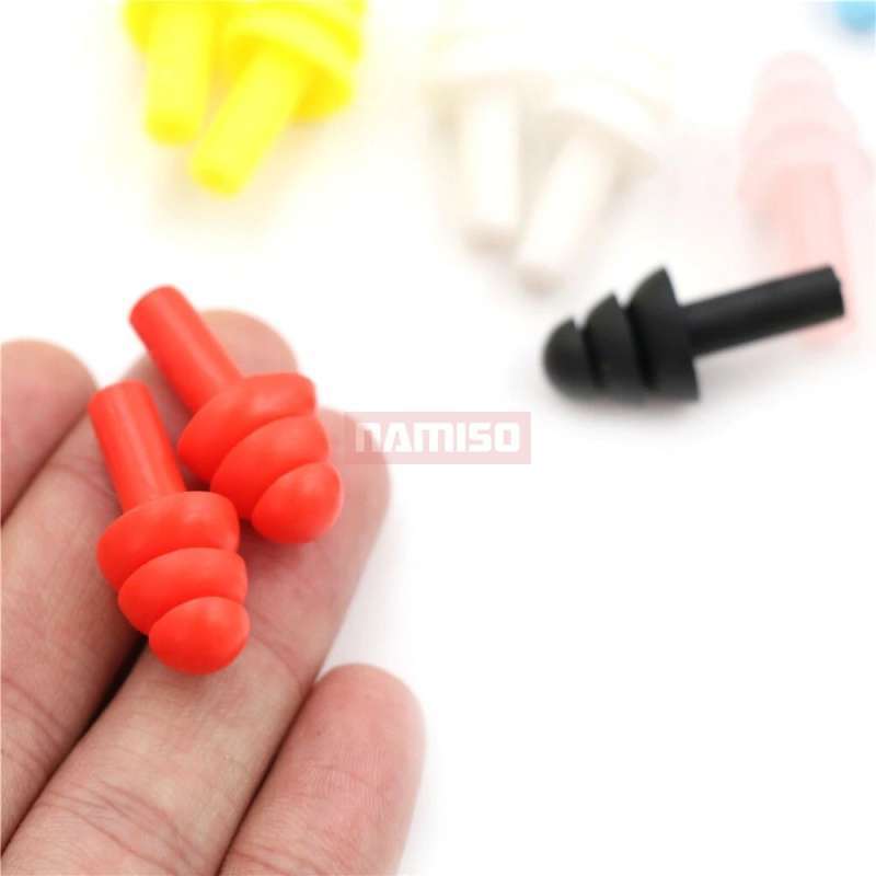 Jual Anti-noise Sleeping Ear Plugs For Travel With Box Case - Putih Di ...