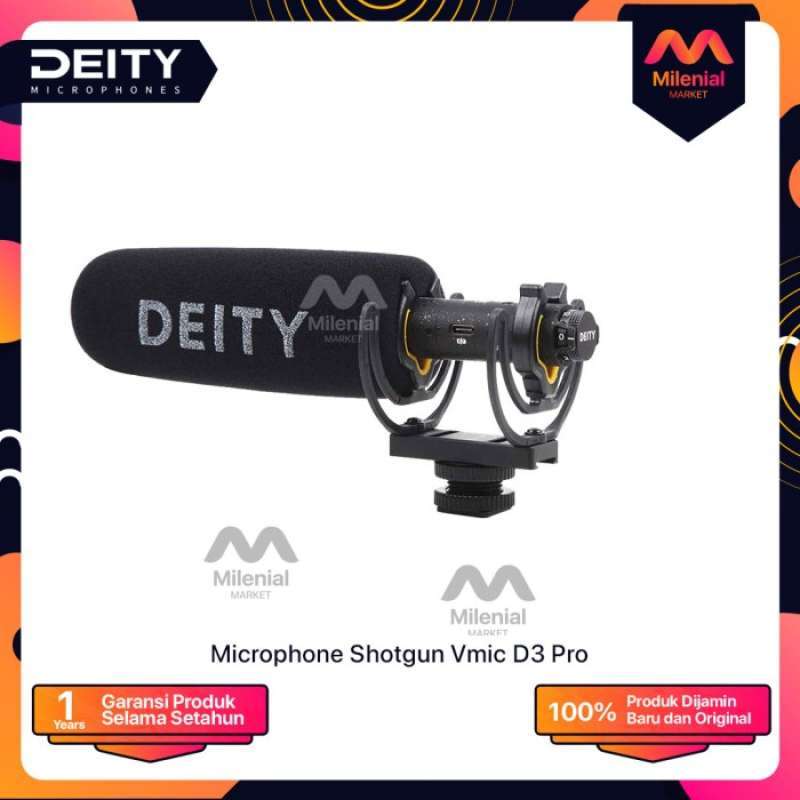 Jual Deity Microphones V-mic D3 Pro Camera-mount Shotgun Microphone Di ...