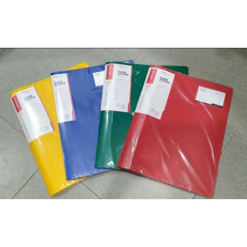 Jual Map Clear Holder Display Book F4 Isi 60 Pocket Inter X Map Dokumen ...
