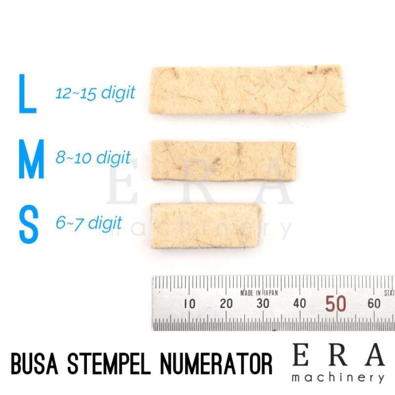 Jual Busa Bantalan Tinta Stempel Numerator Stamp Pad Automatic ...