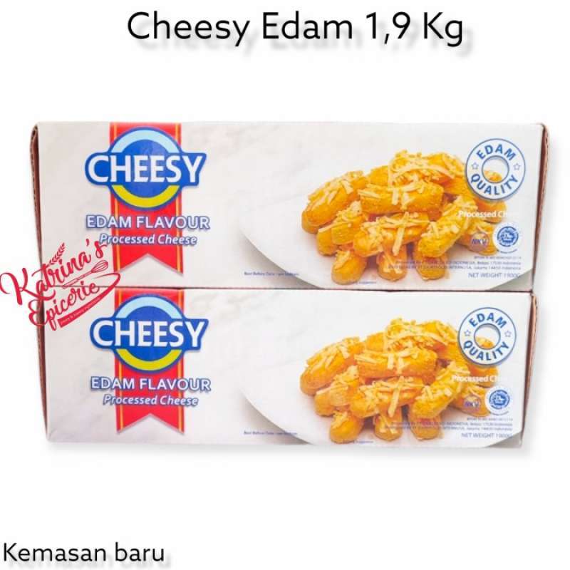 Promo 2 Kg Keju Cheesy Edam - Keju Rasa Edam - Cheese Diskon 23% Di ...