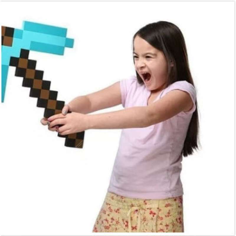Jual Minecraft Mainan Anak Pedang Sword Kapak Axe Pistol Gun Bahan Busa ...