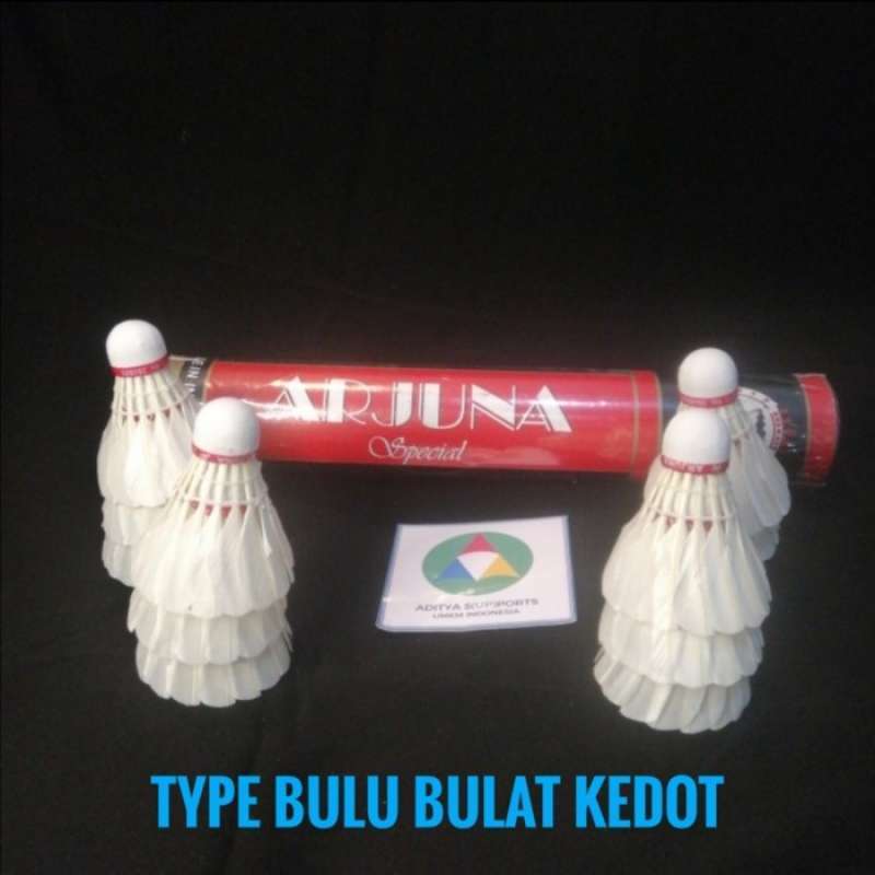 Jual Kok Arjuna Special Shuttlecock Badminton Bulutangkis Bulat Semi ...