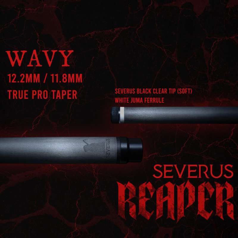 Jual Severus Reaper Joint Wavy Carbon Shaft Stik Billiard Mezz Predator ...