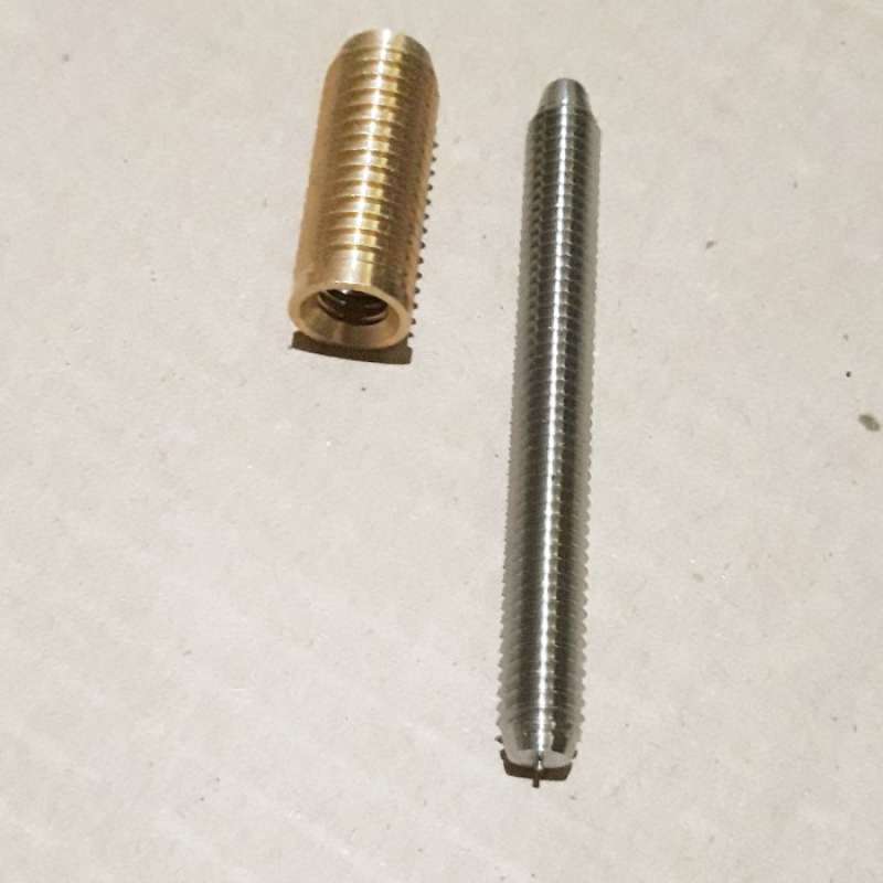 Jual Cue Joint Pin Insert Billiard Stik Biliar - 3/8x10 Di Seller ...