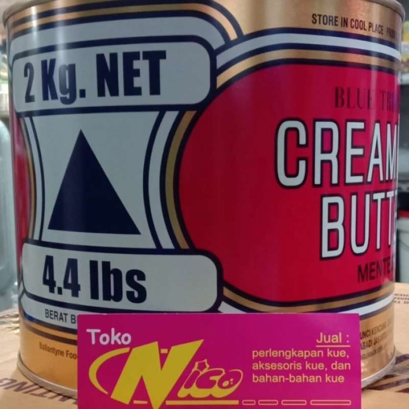 Promo Butter Segitiga 2kg Blue Triangle Khusus Gojek Dan Grab Diskon 23 ...