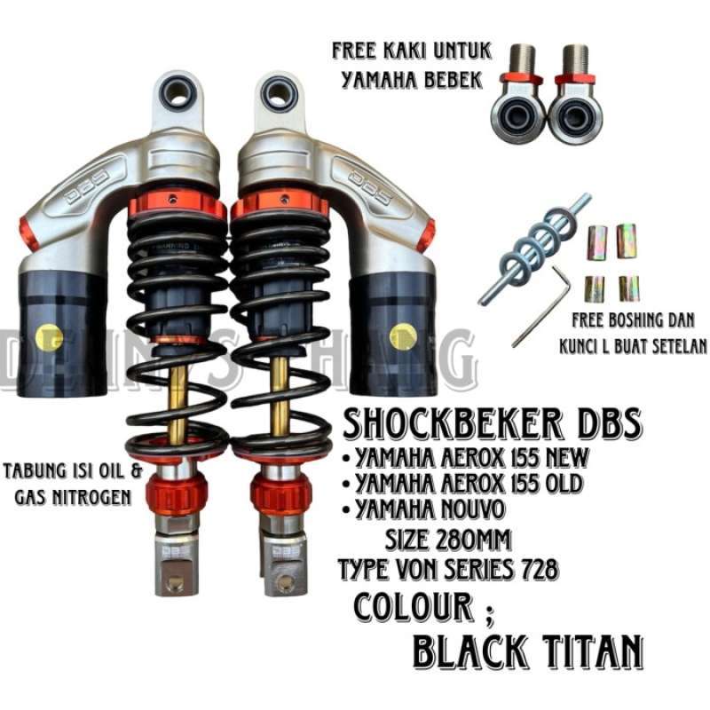 Promo Shock Dbs 728 Replika Rcb 280 Mm Nouvo Nmax New Aerox Jupiter Z ...