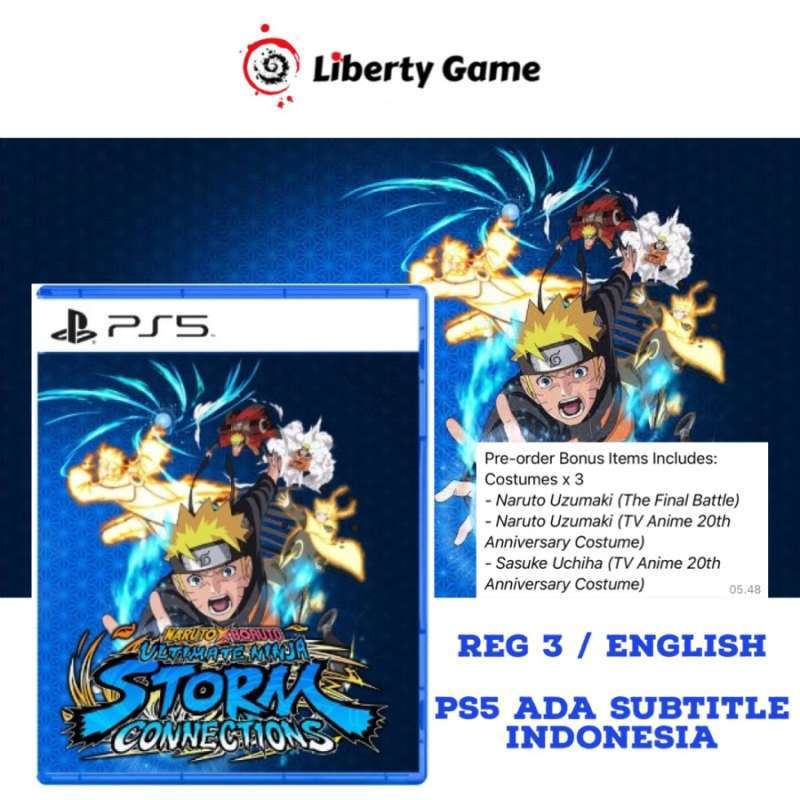 Jual Ps5 Naruto X Boruto Ultimate Ninja Storm Connections Di Seller ...