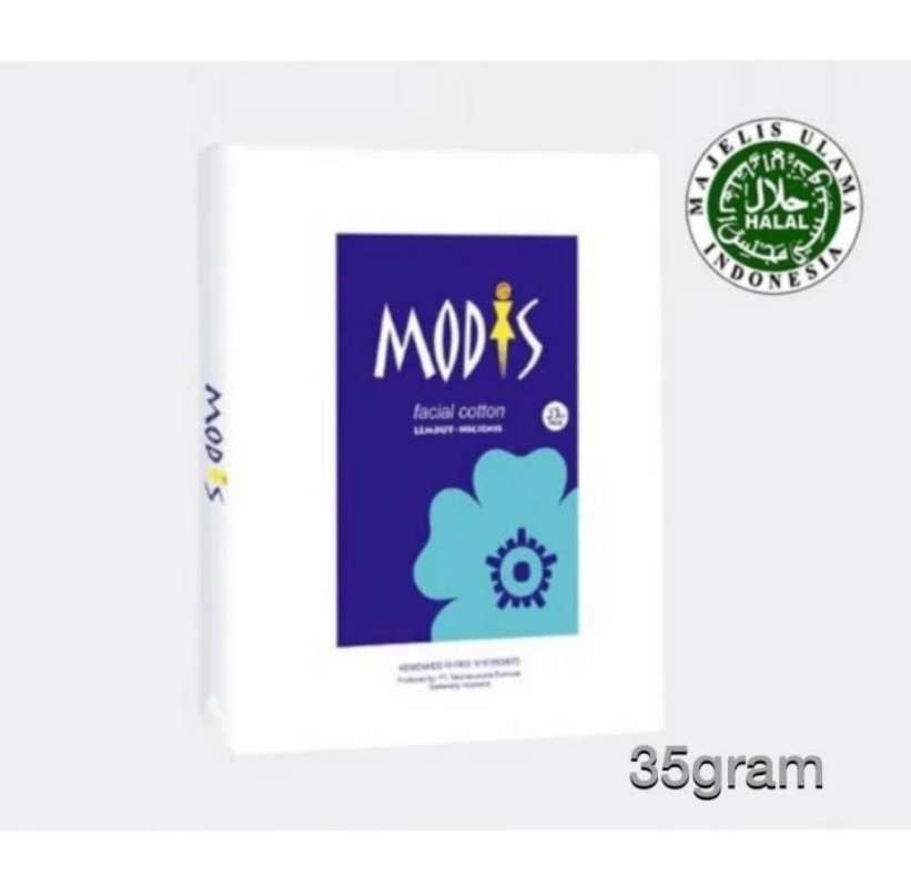 Jual Modis Facial Cotton Kapas Wajah 35gr Di Seller Ekyskincaremedan ...