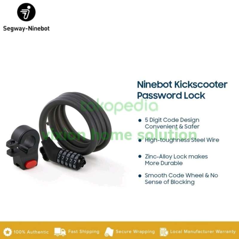 Jual Segway Ninebot Kunci Password Lock For Kickscooter Original Di ...