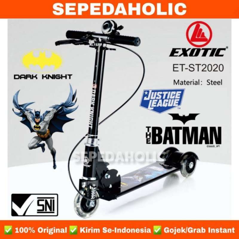 Jual Skuter Scooter Anak Exotic St 2020 Karakter Justice League Rem ...