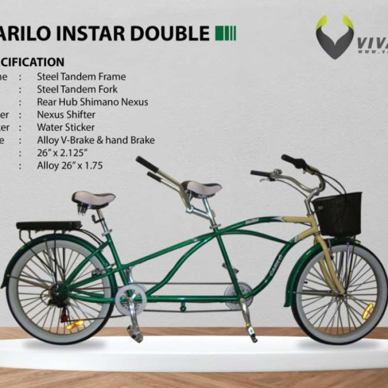 Jual Sepeda Tandem Frame America Viva Carilo Instar Double Iii Di ...