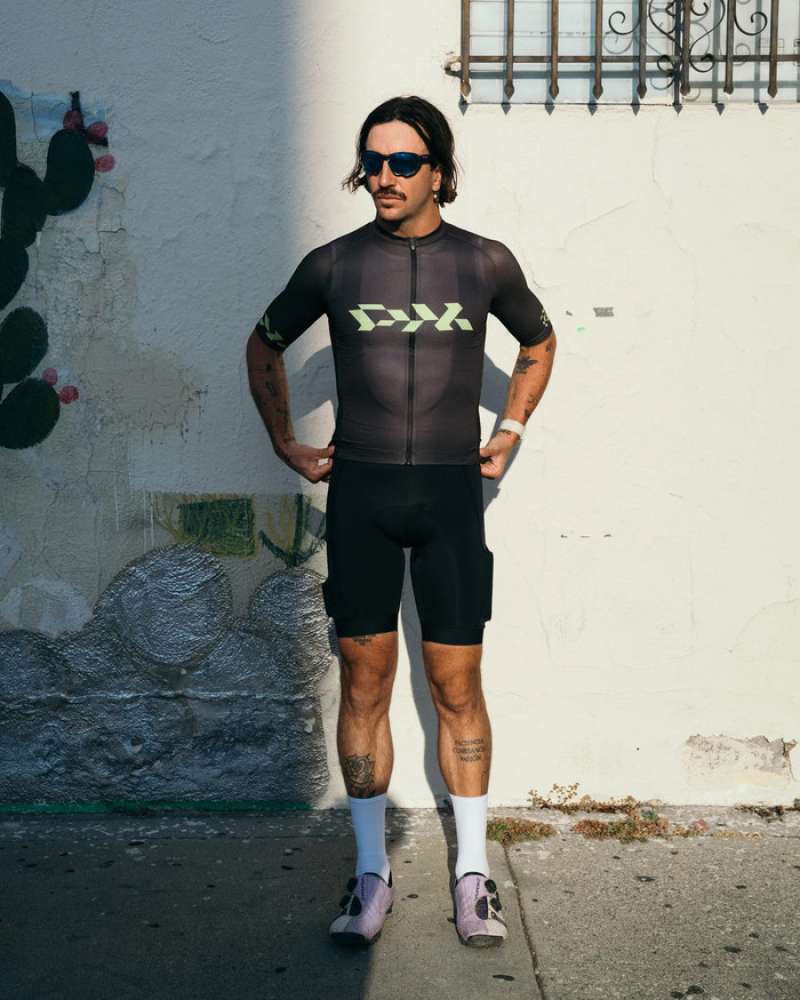 Jual Pedal Mafia - Men's Core Jersey - Carbon Black Lime - M Di Seller ...