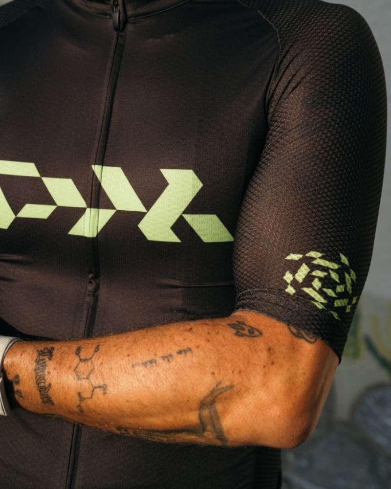 Jual Pedal Mafia - Men's Core Jersey - Carbon Black Lime - M Di Seller ...