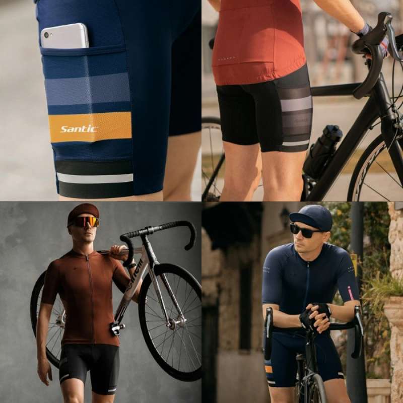 Jual Santic Dante Bib Shorts Celana Gowes Padding Original Wm0c05119 ...