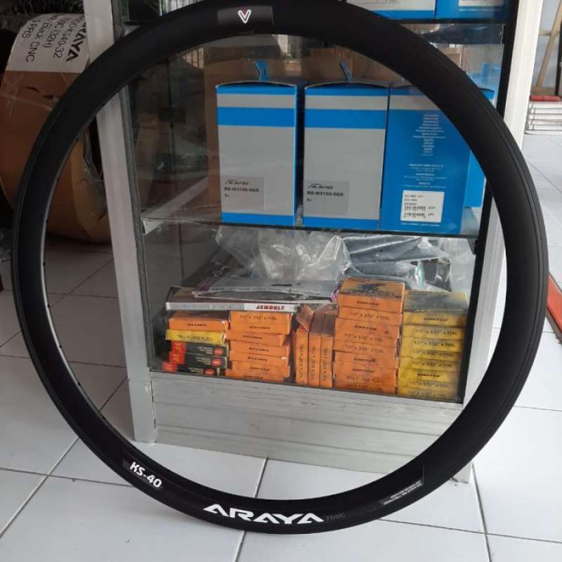 Jual Velg Rims Sepeda 700c Alloy Double Wall Araya Ks-40 Ks40 Di Seller ...