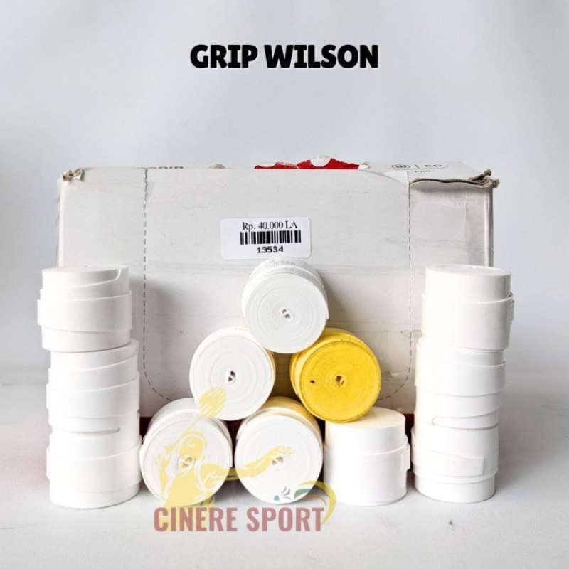 Jual Wilson Pro Perforated Feel Over Grip( Grip Raket Tenis) Di Seller ...