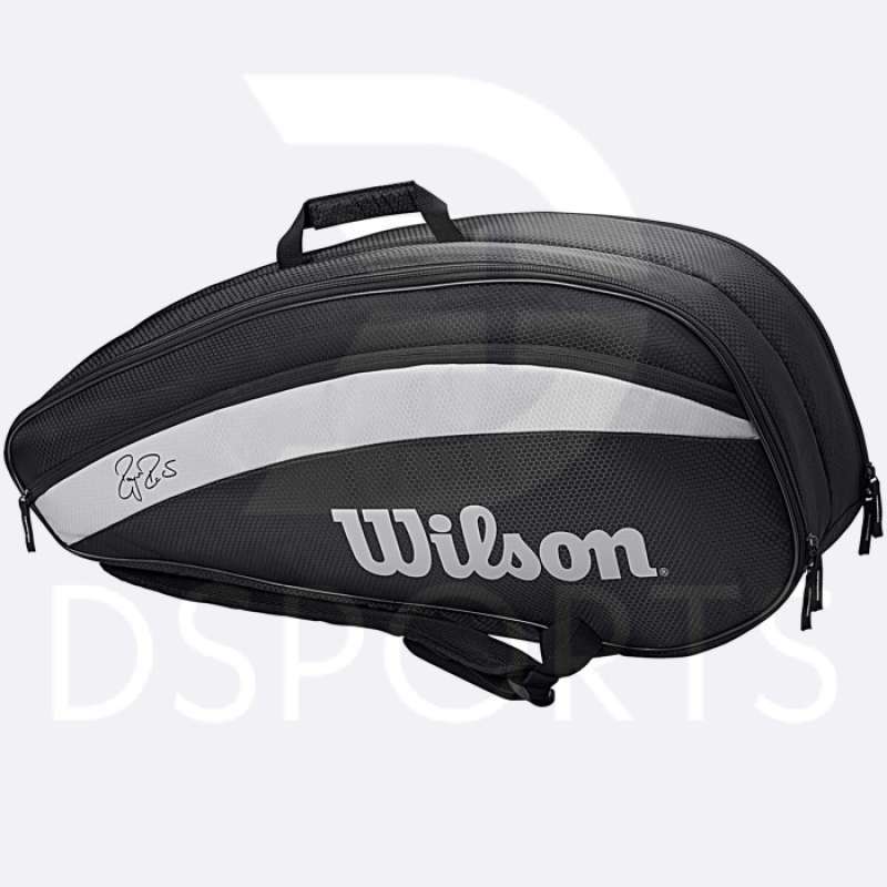 Jual Wilson Rf Team 6 Pack Roger Federer ( Tennis Bag Tas Tenis ...