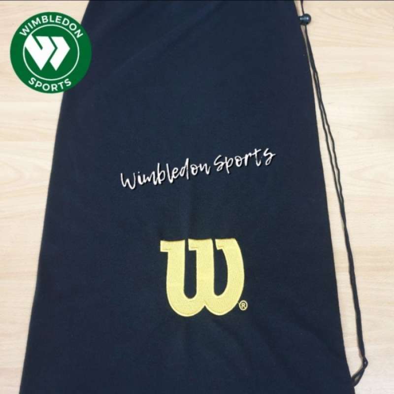 Jual Sarung Kain Raket Tenis & Badminton Wilson / Tas Soft Case Wilson ...