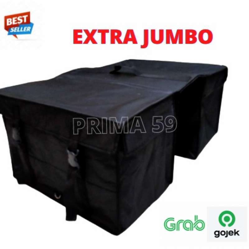 Jual Tas Motor/obrok/pos/kurir Extra Jumbo - Hitam Di Seller Suzuka ...