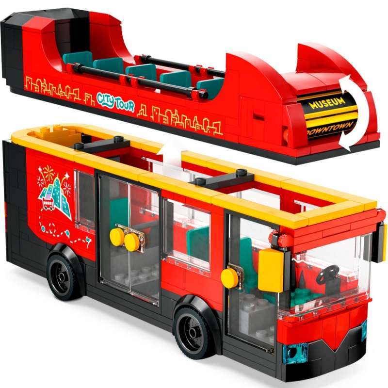 Jual Lego City 60407 Red Double Decker Sightseeing Bus Di Seller ...
