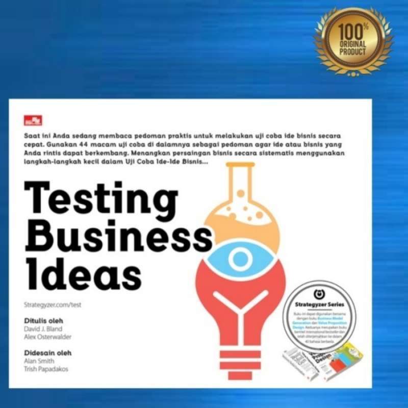 Promo Buku Testing Business Ideas By David J Bland / Original Diskon 23 ...