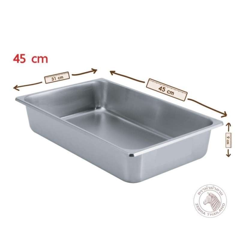 Promo Zebra Food Pan 45 Cm (141045) / Nampan Baki Persegi Terbaik ...