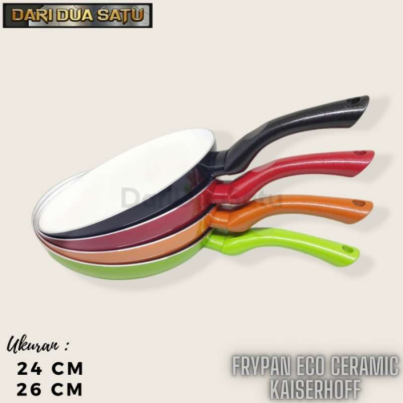 Promo Frypan Eco Ceramic Kaiserhoff Wajan Keramik Induksi Baru Diskon ...
