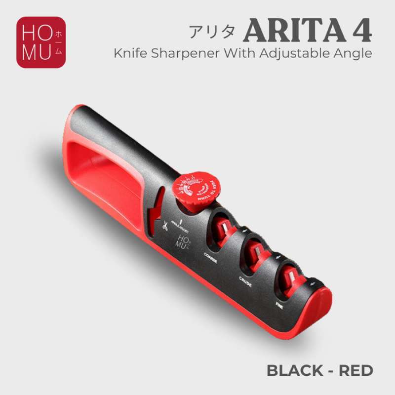 Jual Homu Arita 4 Professional Knife Sharpener With Adjustable Angle ...