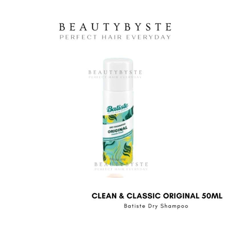 Promo Batiste Dry Shampoo - Original Bpom - Original 50ml Diskon 23% Di ...