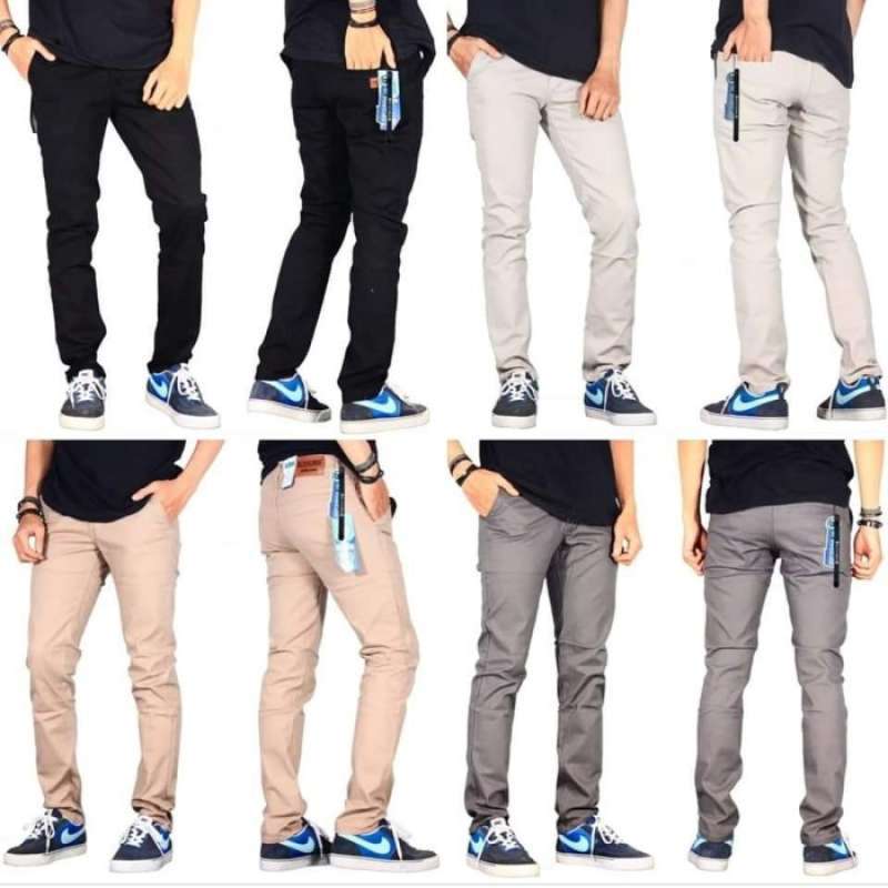Promo Celana Chinos Panjang Pria Chino Premiun Standar Reguler Fit ...