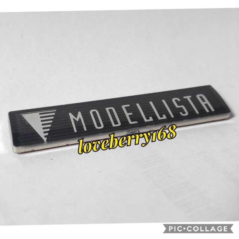 Jual Satu Buah Emblem Modellista Utk Di Body Kit Toyota Alphard Lexus ...
