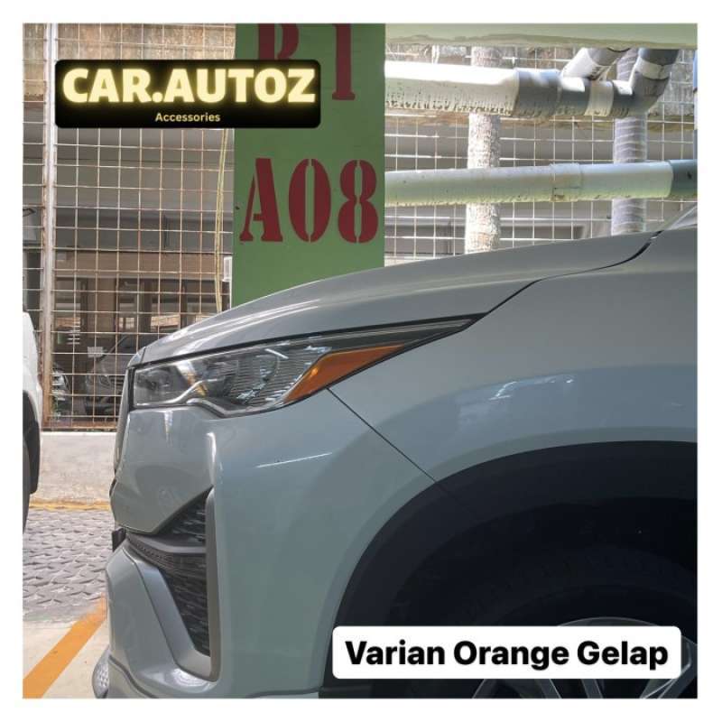 Jual Sticker Side Marker Besar Orange Lampu Depan Innova Zenix - Campur ...