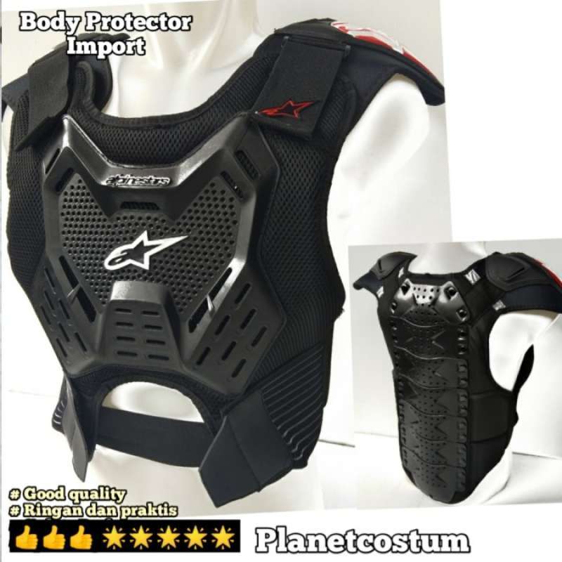 Jual Body Protector Sepeda Motor Trail Alpinestars Tld Scoyco Taichi ...