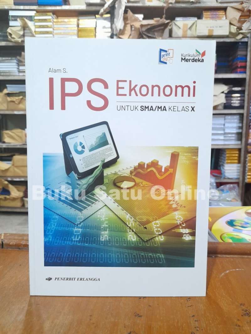 Promo Ips Ekonomi Kelas 1 Sma Kurikulum Merdeka Erlangga Diskon 23% Di ...