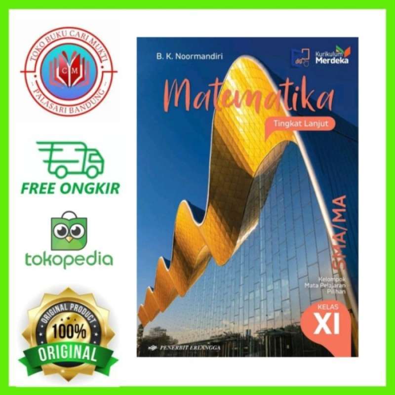 Promo Buku Matematika Tingkat Lanjut Untuk Sma/ma Kelas Xi Kurikulum Merdeka Diskon 23% Di ...