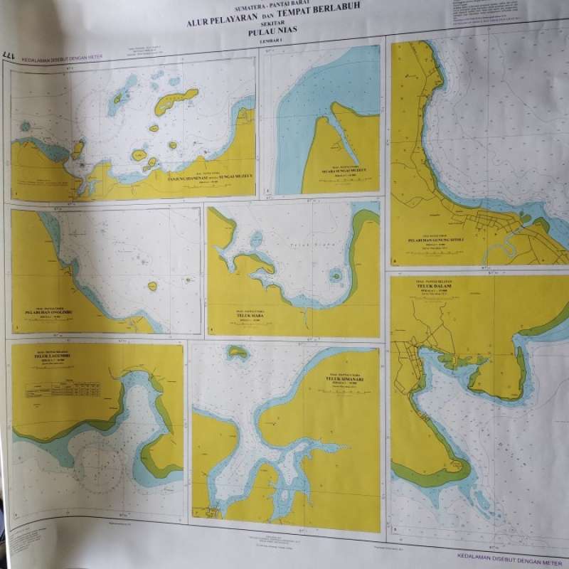 Promo Peta Laut Hidros No. 177 ( Hidro Oseanografi ) Diskon 23% Di ...