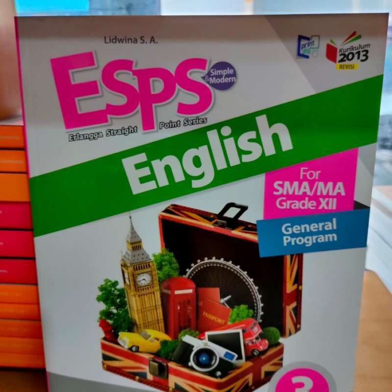 Promo Esps Bahasa English Sma Kelas Xii/12 Erlangga Diskon 23% Di Seller Sumijayeti Store ...