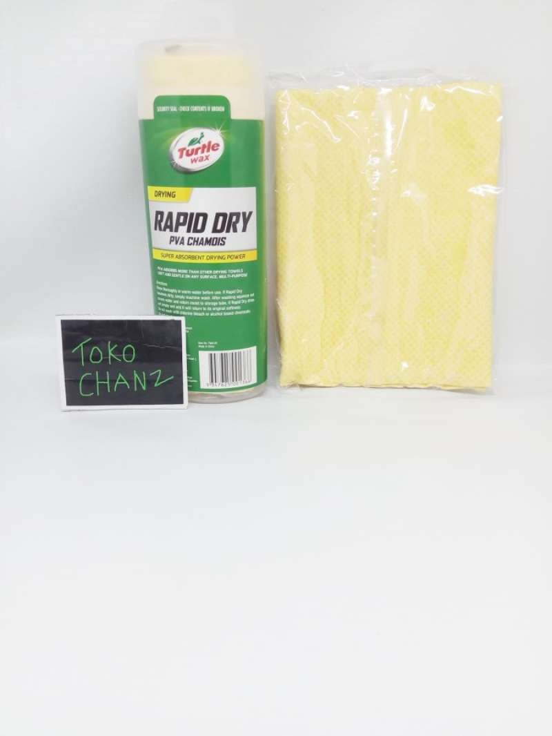 Promo New Turtle Wax Rapid Dry Pva Chamois / Kanebo / Canebo Baru ...