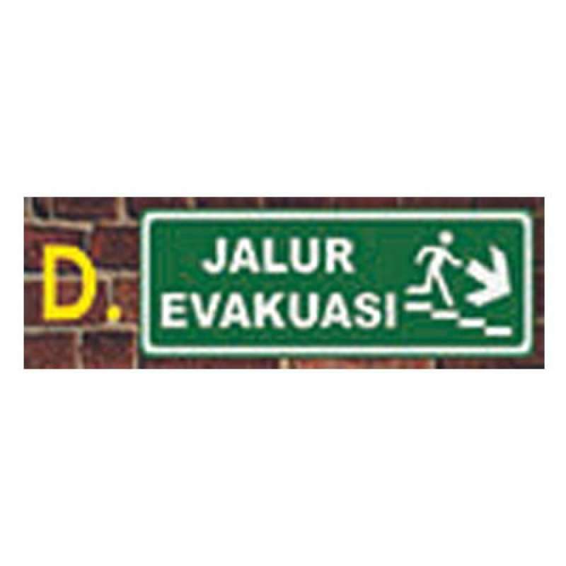 Jual Sign Jalur Evakuasi Dan Rambu Exit. Acrylic Ukuran 30 X 10 Cm ...