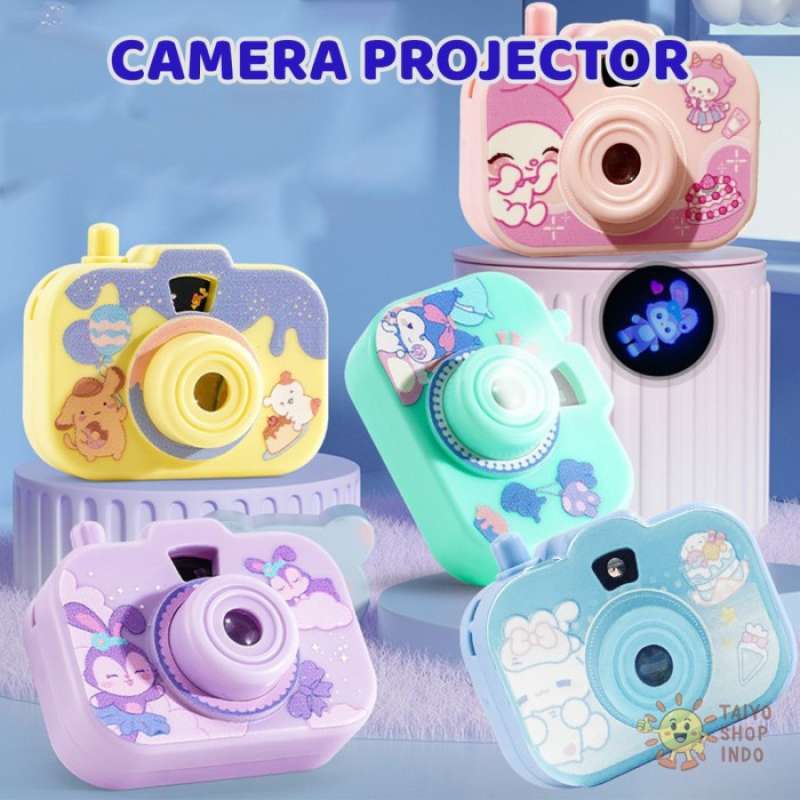 Promo Taiyo Mainan Anak Kamera Projektor Sanrio Camera Projector Pola ...