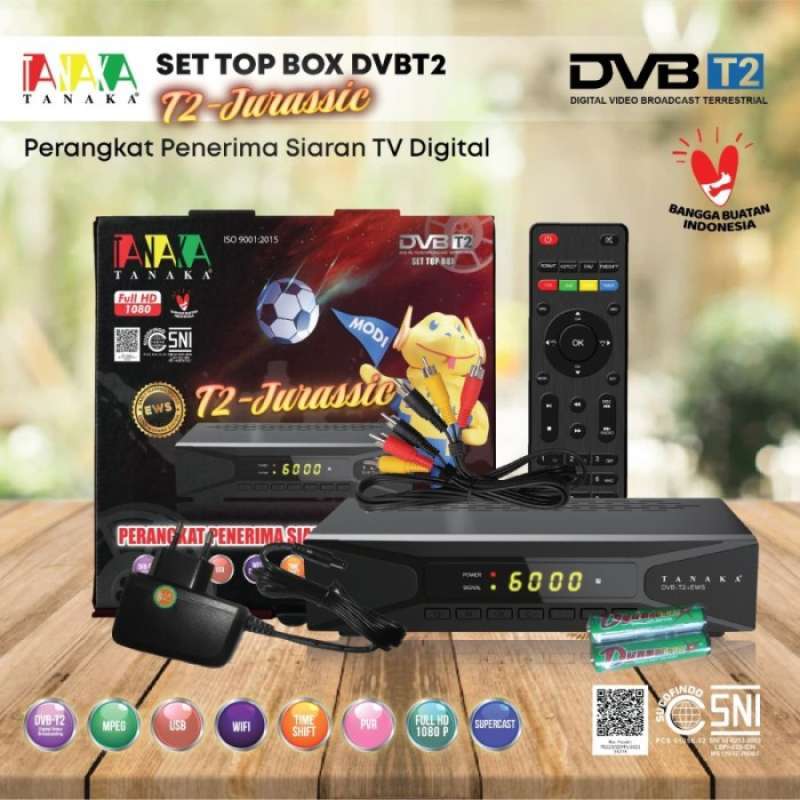 Jual Set Top Box Tanaka Dvb T2 / Stb Tv Digital - Lengkap Dongle Di ...