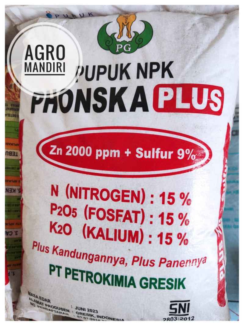 Jual Pupuk Npk Phonska Plus 15-15-15 25 Kg Di Seller Agro Mandiri Jawa Timur - Lidah Wetan, Kota ...