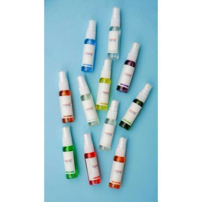 Jual Pengharum Ruangan Summerspring Spray Parfum Mobil Tinggal Semprot ...