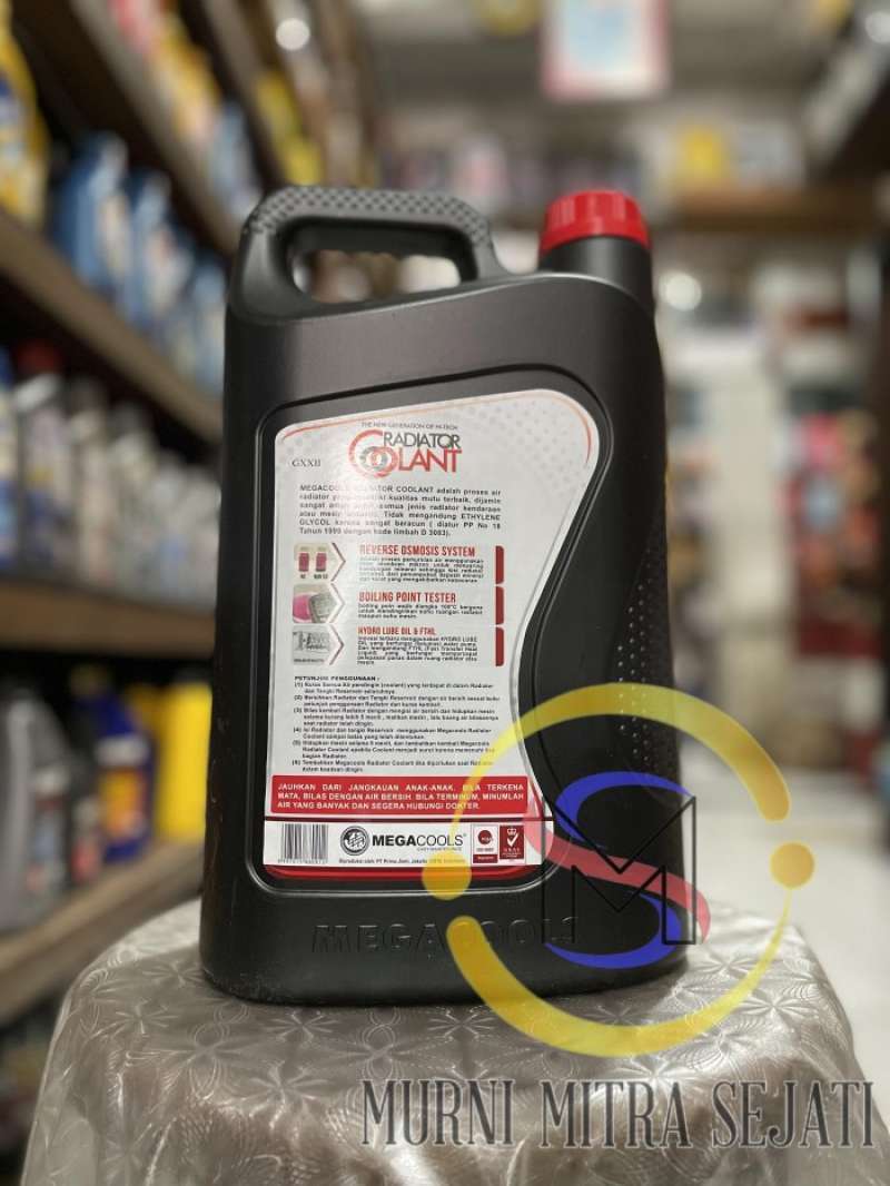 Jual Megacools Cairan Radiator Cool Coolant Megacool Galon Merah ...