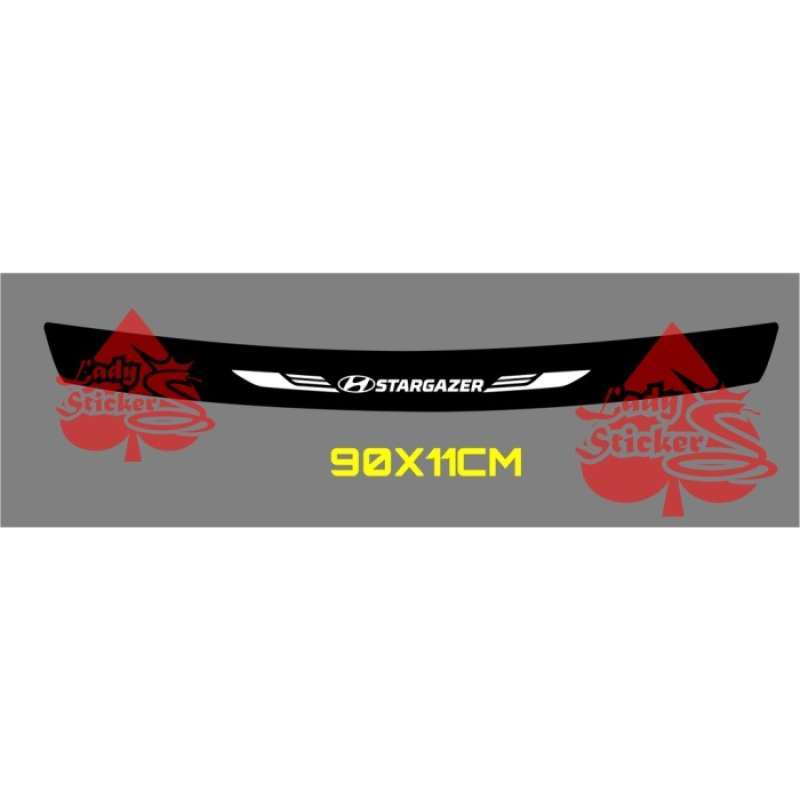 Jual Sill Plate Karbon 3d Mobil Hyundai Stargazer Sticker Carbon 3d ...