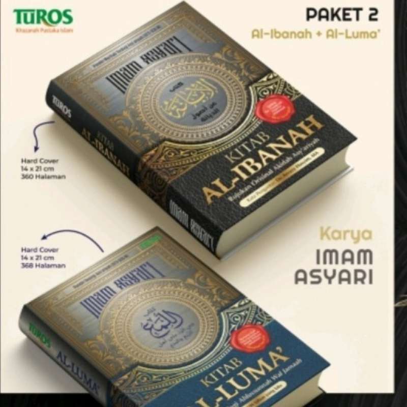 Promo Paket Kitab Al Luma Dan Al Ibanah Original Turos Pustaka Diskon ...
