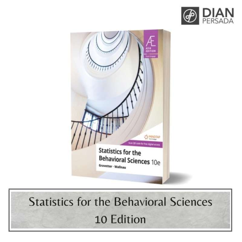 Promo Buku Statistics For The Behavioral Sciences 10th Edition 9789814844710 Diskon 23% Di ...