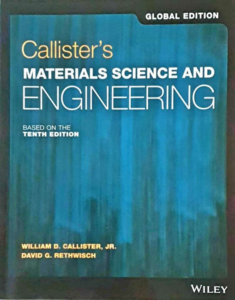 Promo Callister Materials Science And Engineering 10 Ed - Original ...