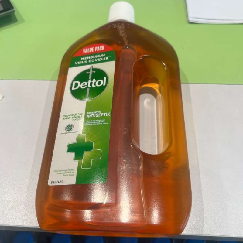 Promo Dettol Antiseptic Liquid 1l Asli Original Dettol 1 Liter Cairan ...
